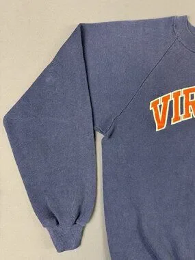 University Of Virginia | Shirts | Rare Vintage 8s Virginia Ncaa Navy ...